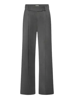 Seductive Pleated Tailored Trousers - Grey