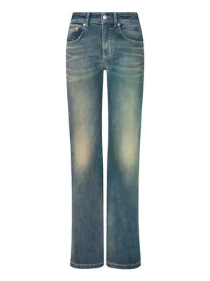 Moschino Five-pocket Flared Jeans - Blue