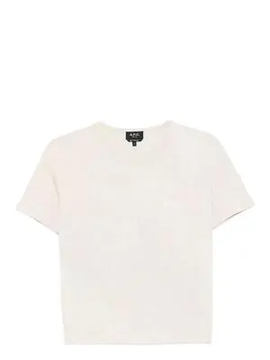 A.p.c. Crew-neck T-shirt - Neutrals