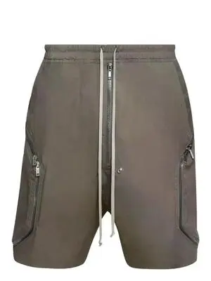 Rick Owens Blixa Bela Zip-pockets Shorts - Grey