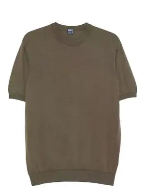 Fedeli Crew-neck T-shirt - Green