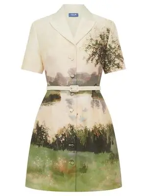 LEO LIN Brigitte Mini Dress - Print