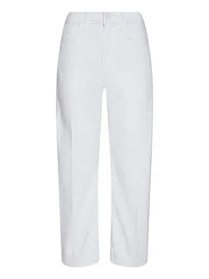 L'Agence Mallis Bow-Leg Jean Blanc