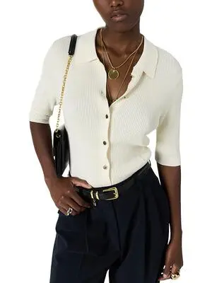 Gerard Darel Louiza Cardigan - Ecru