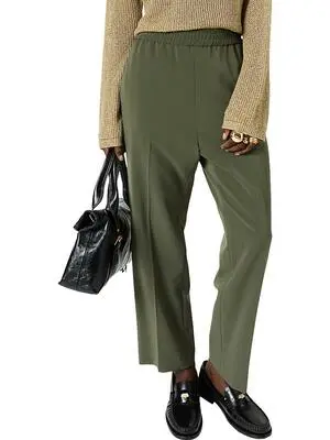 Gerard Darel Aliette Pull On Pants - Khaki Green