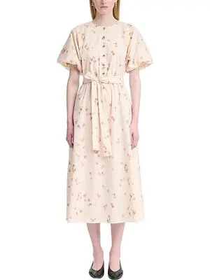 Altuzarra Paulina Dress - Pale Blush Petals