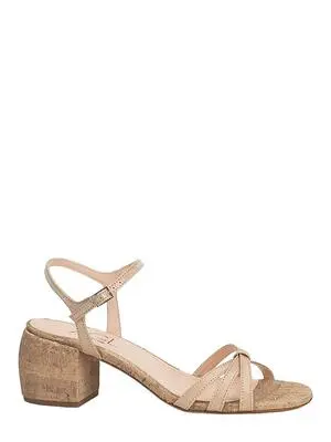 Agl Patent Leather Block Heel Sandals - Basic
