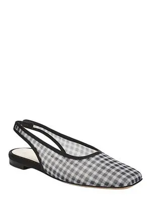 Vince Daphne Ii Slingback Flats - Black