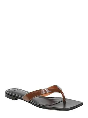 Vince San Juan Thong Sandals - Saddle