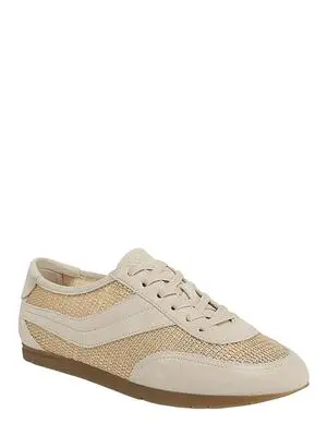 Vince La Runner Raffia Sneakers - Moonlight
