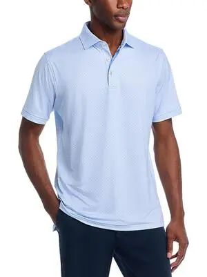 Peter Millar Medina Performance Polo Shirt - Bluebird