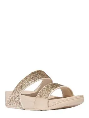 FITFLOP Lulu Multi Glitter Slide Sandal