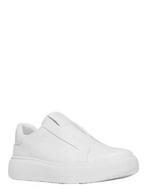 Fitflop Rtg Leather Laceless Sneakers - Urban White