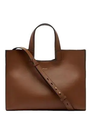 Bally Easy Leather Tote Bag - Brown