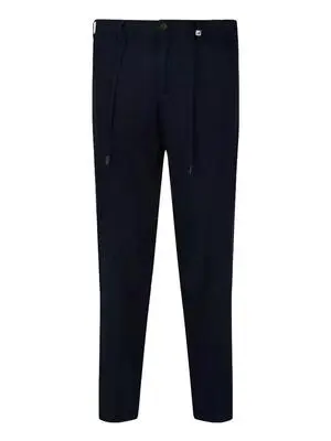 MYTHS Button-fastening Trousers - Blue
