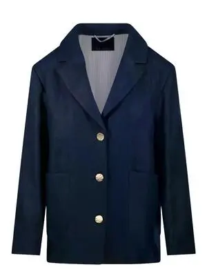 Max Mara Carlotta Pocket Blazer - Blue