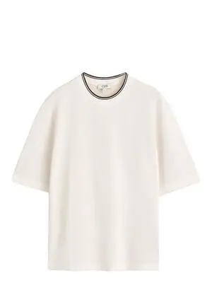 COS Oversized Double-faced Knitted T-shirt