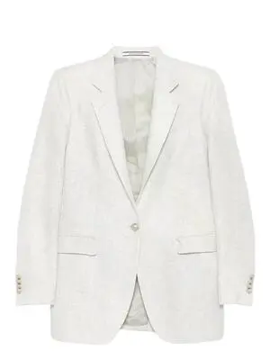 Tagliatore Buttoned Blazer - Grey