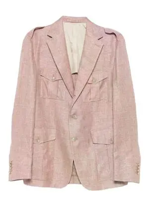 Eleventy Button Pockets Blazer - Pink
