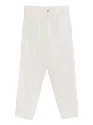 Eleventy Patch-pocket Trousers - Neutrals
