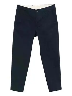 Eleventy Button-fastening Chinos Pants - Blue