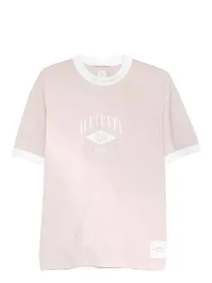 Eleventy Ringer Graphic T-shirt - Neutrals