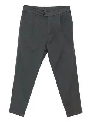 Eleventy Button-fastening Trousers - Black