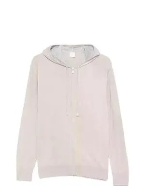 Eleventy Zip-up Hoodie - Neutrals