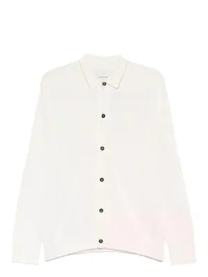 Eleventy Buttoned Cardigan - Neutrals