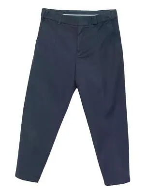 Eleventy Elasticated-waist Trousers - Blue