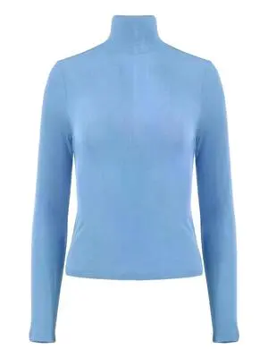 Veronica Beard Wyeth Turtleneck Sweater - Blue