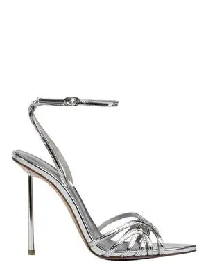 LE SILLA Bella Strappy Sandals - Silver