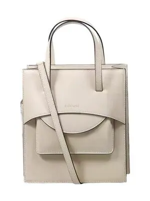 HIDESINS Mini Flap Tote Bag - Neutrals