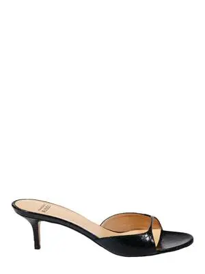 FRANCESCO RUSSO Cutout Sandals - Black