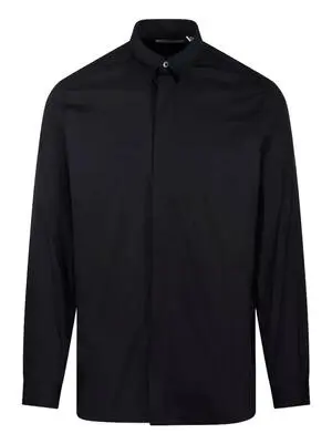 LARDINI Collar Shirt - Black