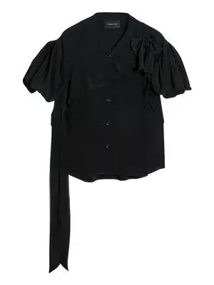 Simone Rocha Puff-sleeved Shirt - Black