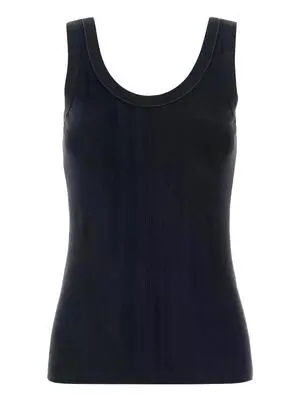 Brunello Cucinelli Chain-embellishment Tank Top - Blue