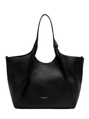 GIANNI CHIARINI Dua Textured Tote Bag - Black