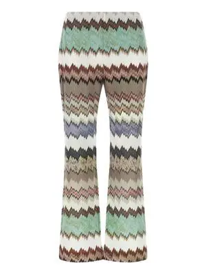 Missoni Elastic-waistband Trousers - Neutrals