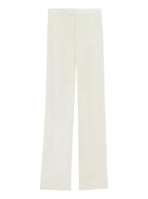 Saint Laurent High-waist Trousers - White