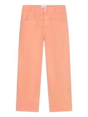 Closed Flap Jeans - Orange