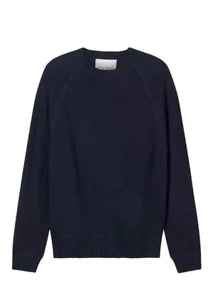 Closed Crew-neck Sweater - Blue