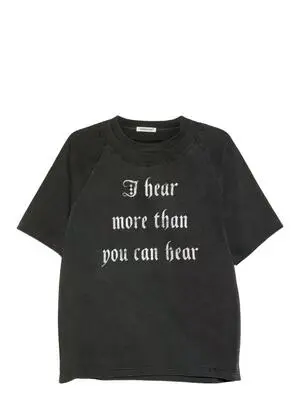 Undercover Graphic-lettering T-shirt - Grey
