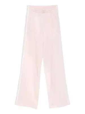 Adidas Logo-embroidered Track Pants - Pink