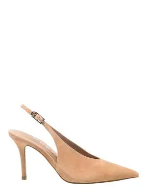 Guess Heeled Slingback Pumps - Brown