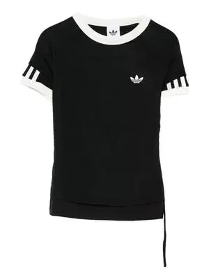 Adidas Three Stripe Logo T-shirt - Black