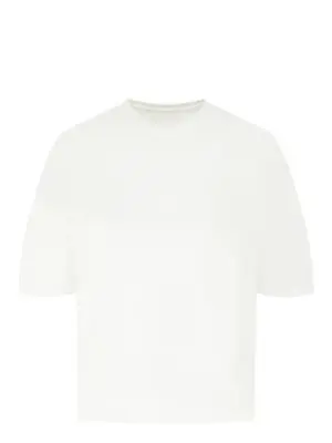 Issey Miyake Basic T-shirt - White