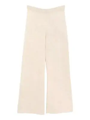 N.peal Double-faced Trousers - Neutrals