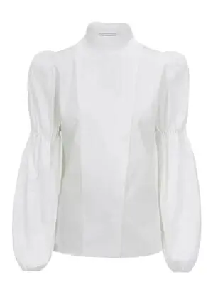 VIOLANTE NESSI Rubens High-Neck Blouse