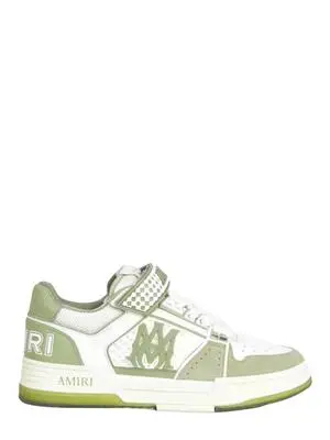 Amiri LMA Skyline Lace-Up Sneakers Green